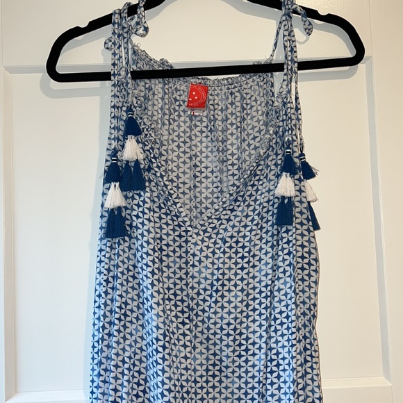 Red Carter | Dresses | Red Carter Blue And White Santorini Dress | Poshmark